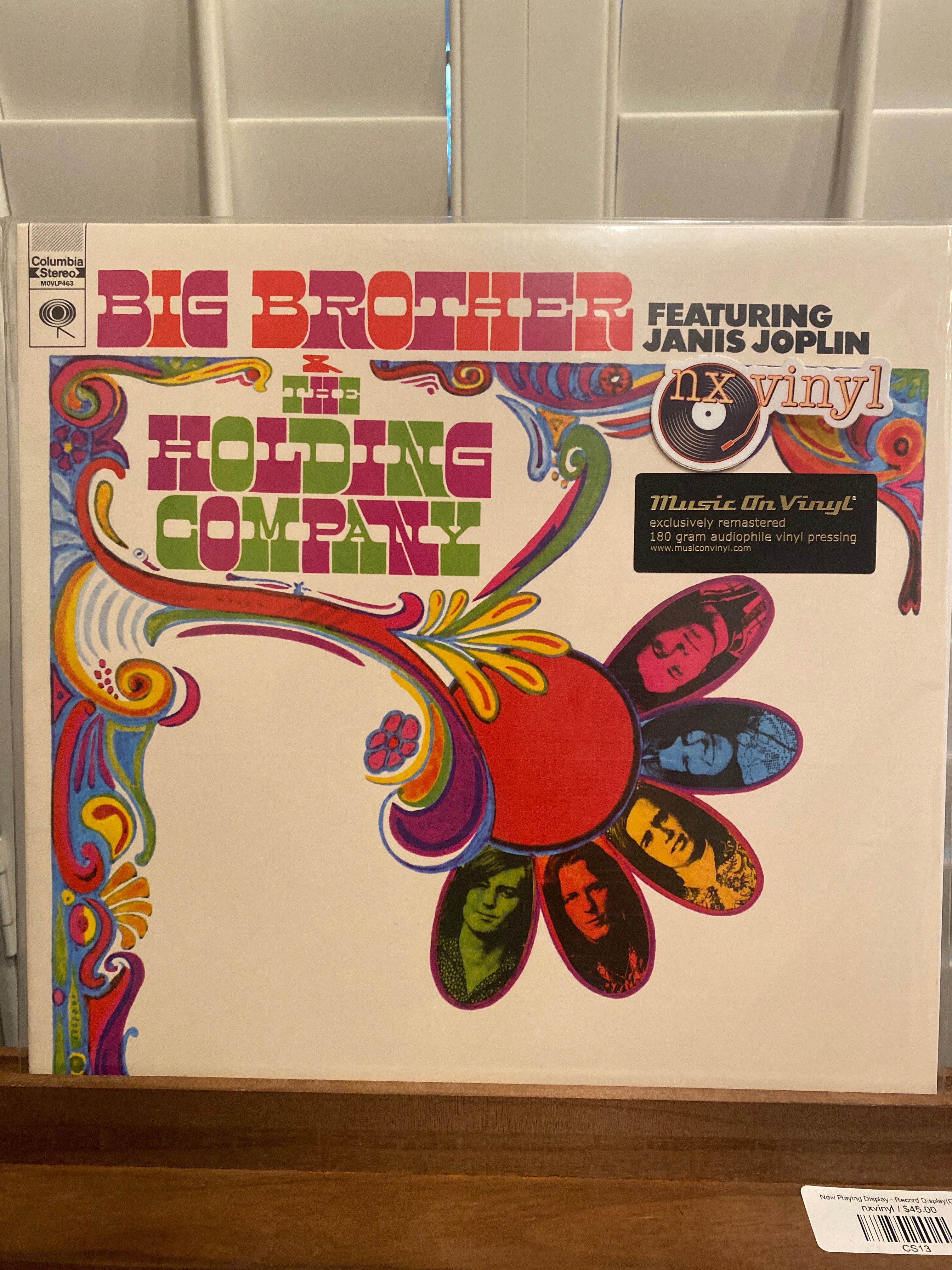 Janis Joplin - Big Brother & The Holding Company (180G) (Rock) – nxvinyl